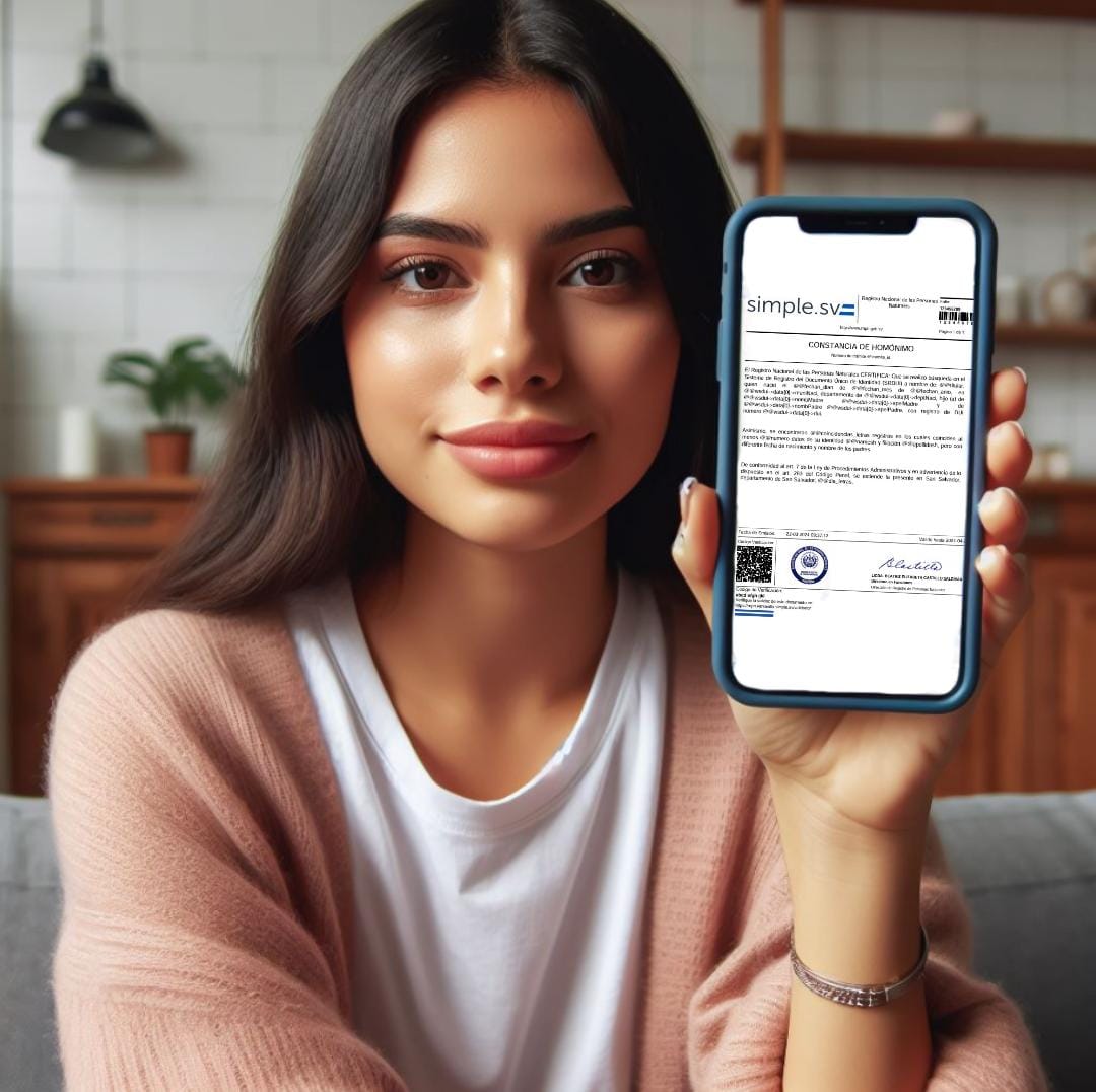 SIMPLE SV - Trámite Certificación de partidas